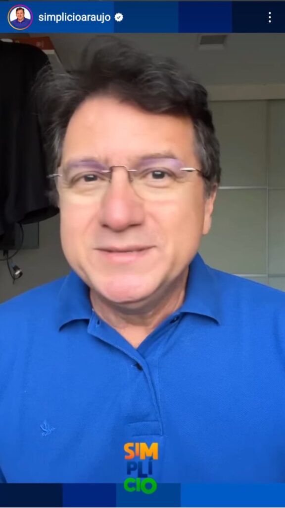 Simplício declara voto e apoio para Bolsonaro e deixa petistas ...